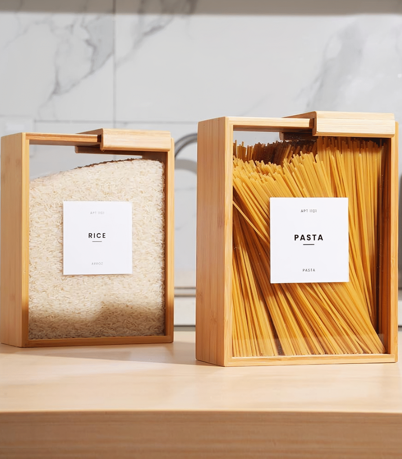 Food Storage Container – 3Kg Pantry Organizer with Sliding Lid - Forestra